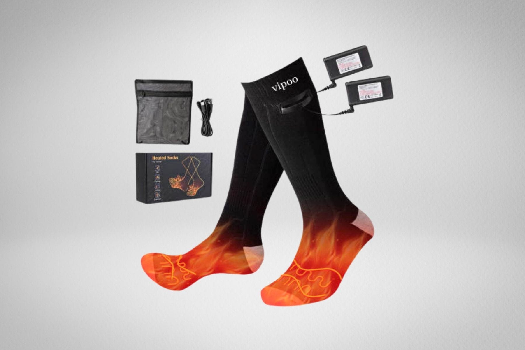 Vipoo Rechargeable Heated Socks - Review 2025 - Outoria