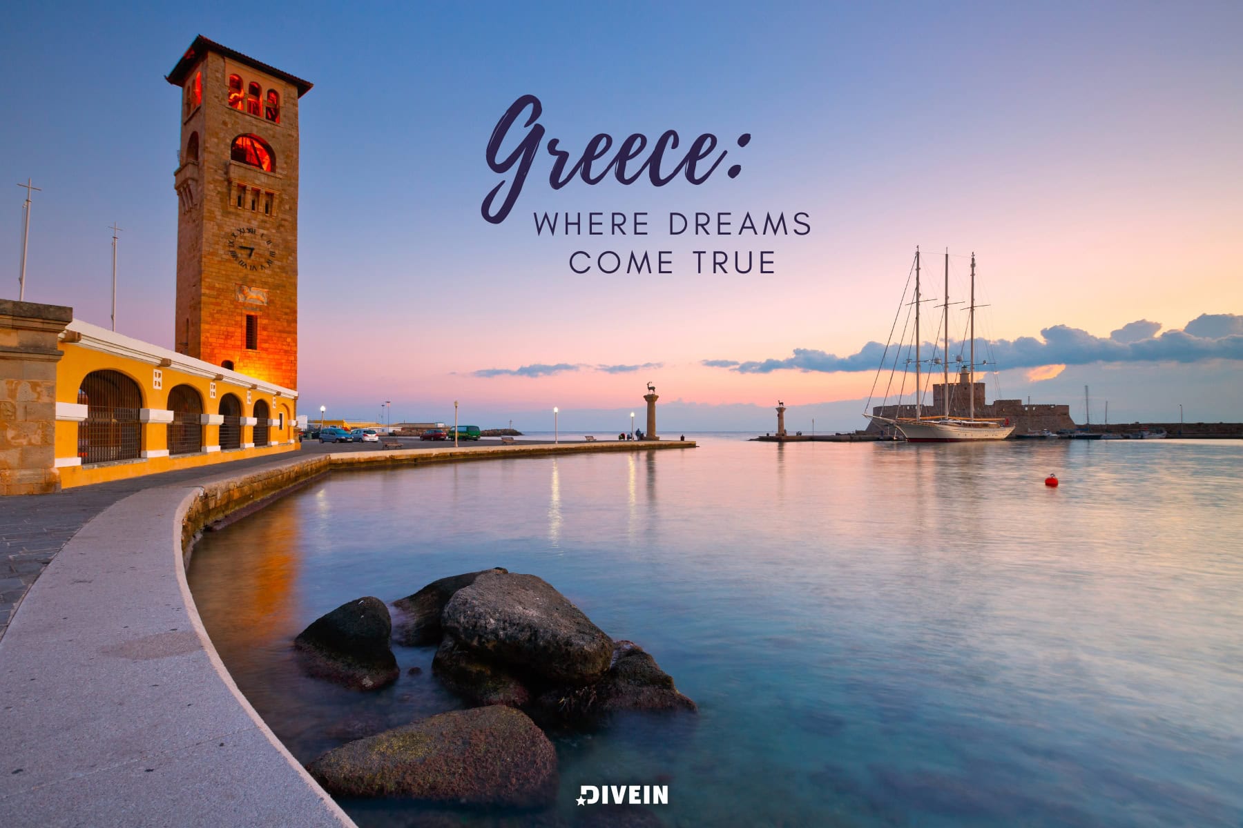 171+ Greece Instagram Captions & Quotes